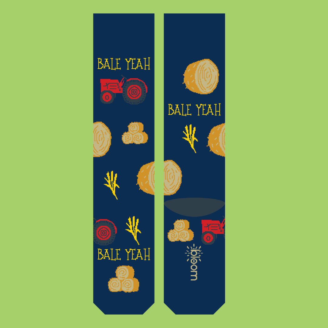 Bale Yeah – Bloomin Socks