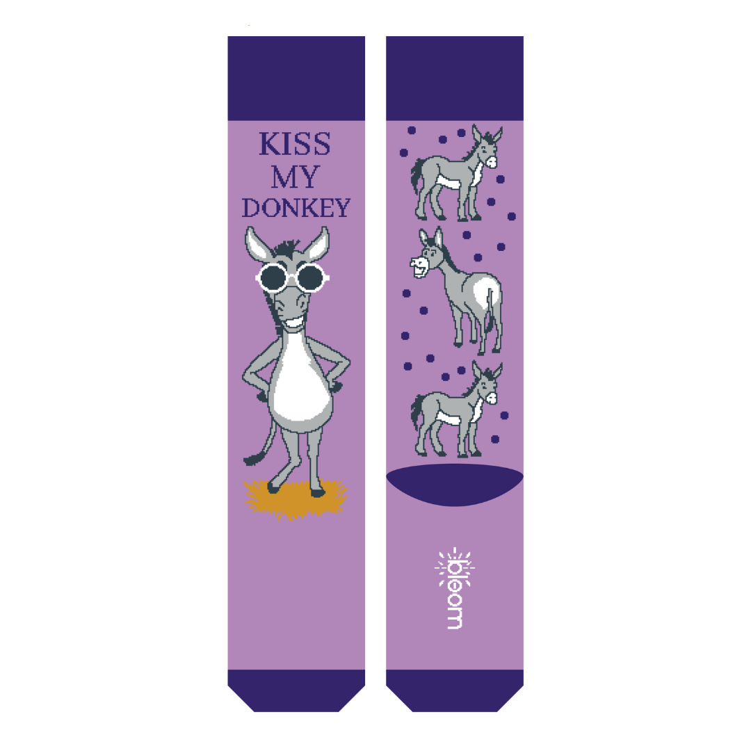 Kiss My Donkey – Bloomin Socks